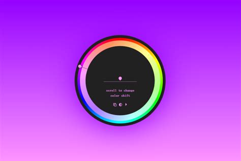 vue js 圆形css3渐变色拾取器 ahap