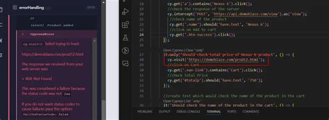 cypress error handling the best practice with examples qa essentials