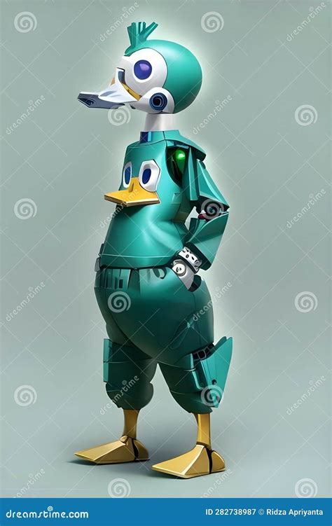 The Cyborg Duck Design Ai Model Is A State Of The Art Artificial