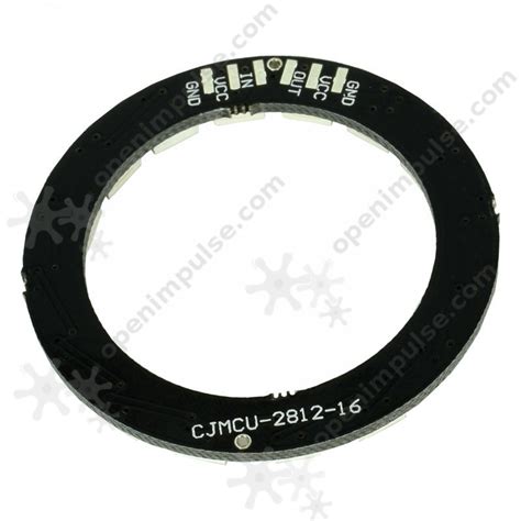 Ws2812 Rgb Led Ring 16 Leds Open Impulseopen Impulse