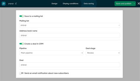 Create An Inline Pop Up And Add It To Your Website Sendpulse