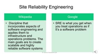SRE Demystified 01 SLO SLI And SLA PDF