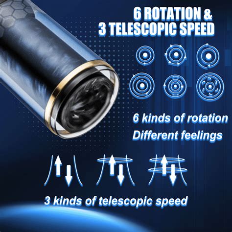 Omysky Bluetooth 10 Thrusting Rotating Suction Technical Sense Male Ma