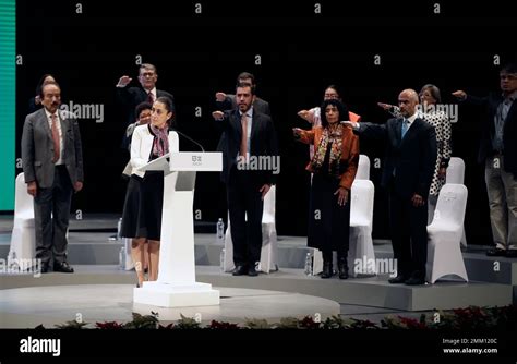 Mexico Citys New Mayor Claudia Sheinbaum Swears In Members Of Her