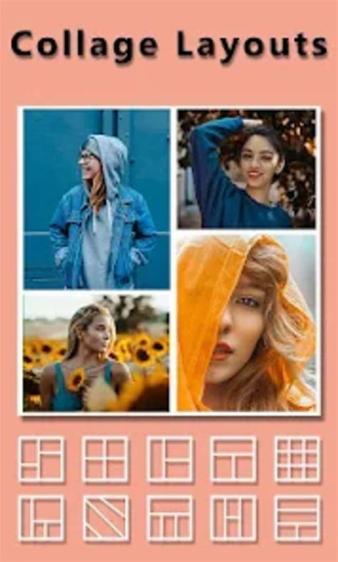 Android 용 Photo Collage Layout Grid F 다운로드