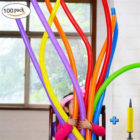 Twisty Magic Long Balloons With Pump 260q Animal Balloons For Parties