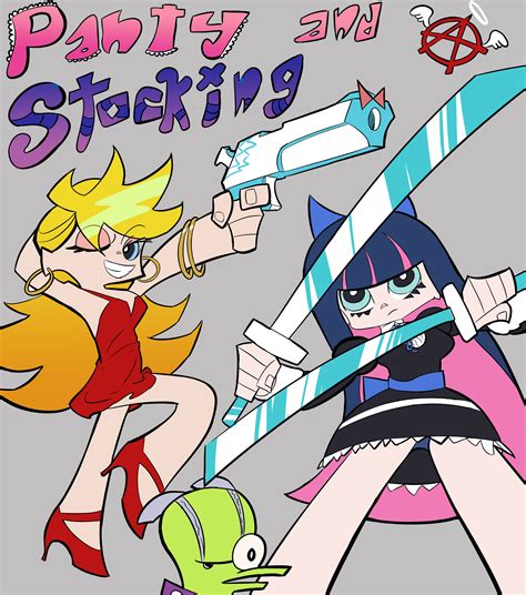 Panty And Stocking Fanart I Recently Discovered The Anime And I Love It Rpantyandstocking