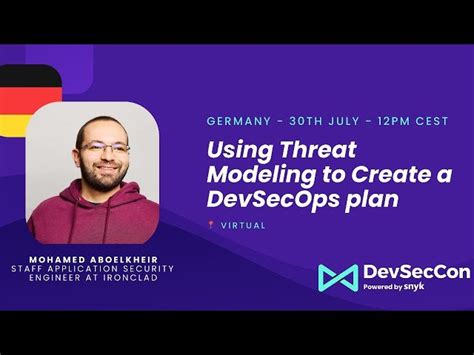 Free Video Using Threat Modeling To Create A Devsecops Plan From Devseccon Class Central
