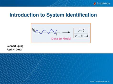 Ppt Introduction To System Identification Powerpoint Presentation