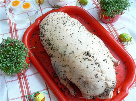 wesoła kuchnia Kaczka faszerowana pieczona w rękawie