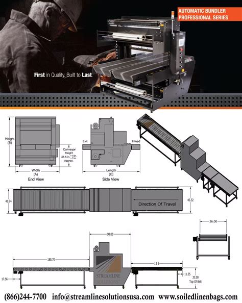 Gravity Roller Conveyor Soiled Linen Bags