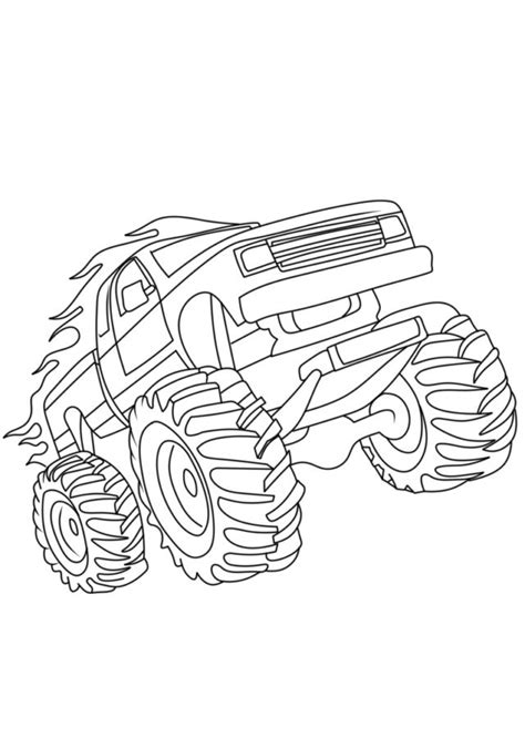 Disegni Di Monster Truck Da Colorare Disegni Colorarecom