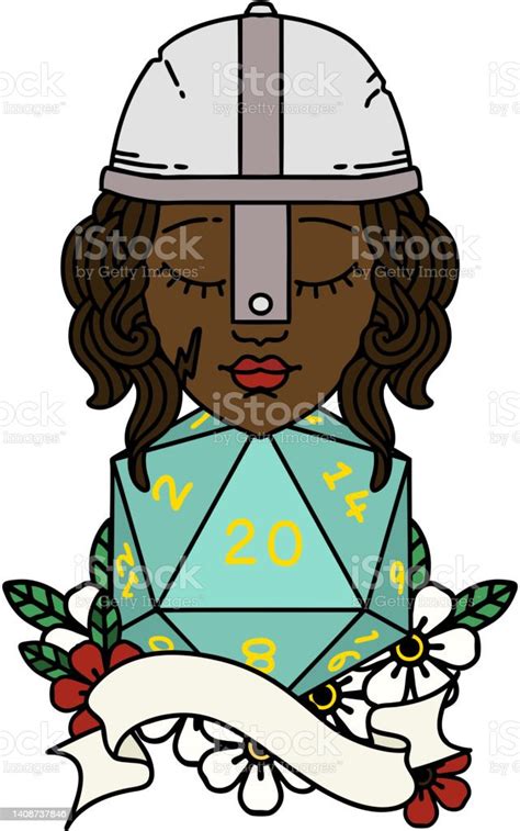 자연 스무 주사위 롤 일러스트레이션을 가진 인간 전투기 굴리기에 대한 스톡 벡터 아트 및 기타 이미지 굴리기 머리 명랑한 Istock