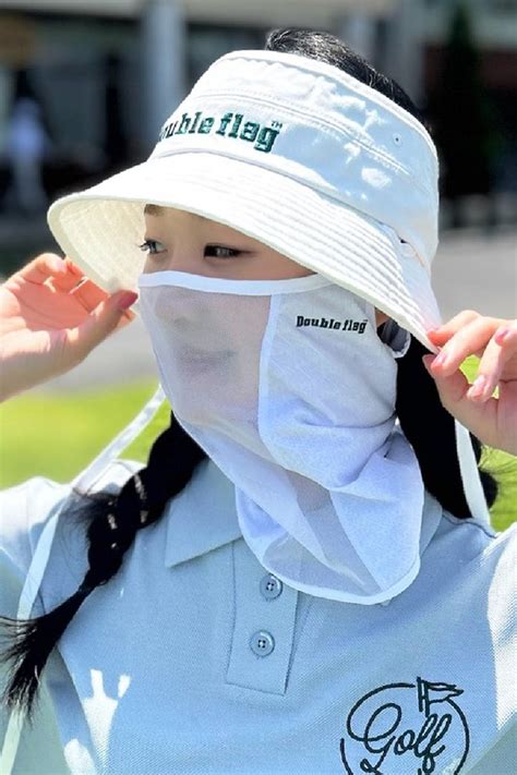 화이트 남녀공용 깃발패턴 그래픽 냉감 머프dwmu4e311owdouble Flag