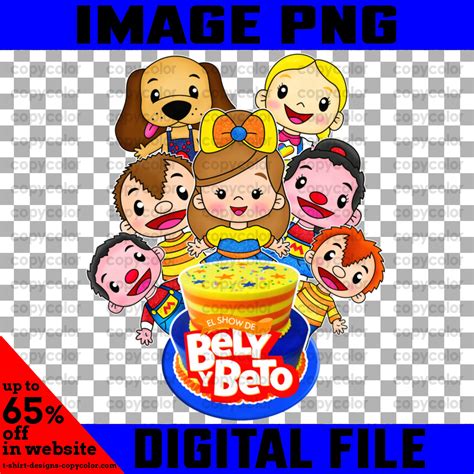 Bely Beto And Friends Birthday Cake Image Png For T Shirt Sticker