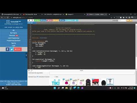DSA Essentials In C C Sample Using Structure Functions In C YouTube