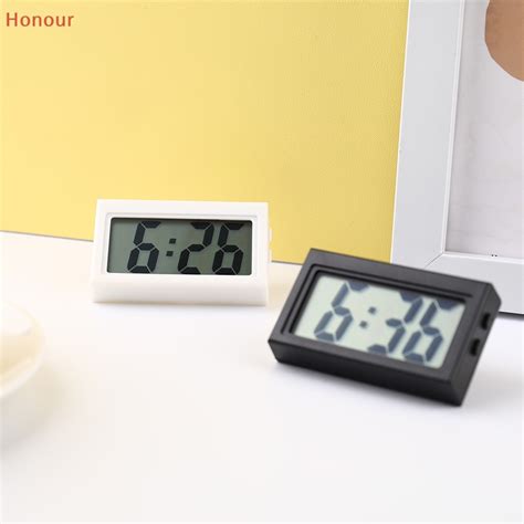 Honour Car Dashboard Digital Clock Vehicle Adhesive Clock With