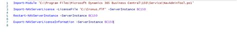 Business Central Wave 2 Upload License Ammolh Saallvi Blog