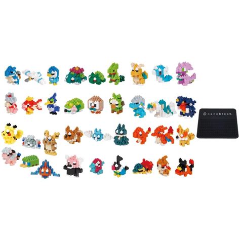 Nanoblock Bundle Pokémon Mininano Series Pokémon Premium Bandai