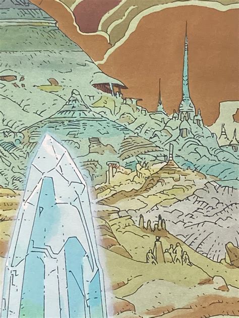 Moebius Screenprint The Crystal Lake Etsy