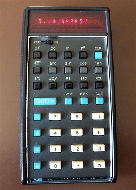 Classic Hp 35 Calculator Comes Back To Life Edn