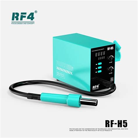 800w1200w High Power Lcd Display Rf4 Rf H5 Rf H4 Rf H3 Hot Air Tool