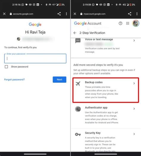 How To Generate Backup Codes From Google TechWiser