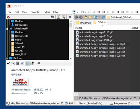  Animations In The Quad Explorer On Ms Windows 11 10 Os