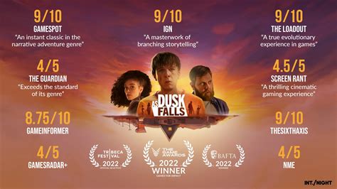 Neil Newbon E Ben Starr Interpretano As Dusk Falls NextPlayer It