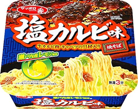 삿포로 이치방염 갈비 맛 야키소바 109g×12개 재팬스토어 일본약 의약품 전문 직구 쇼핑몰