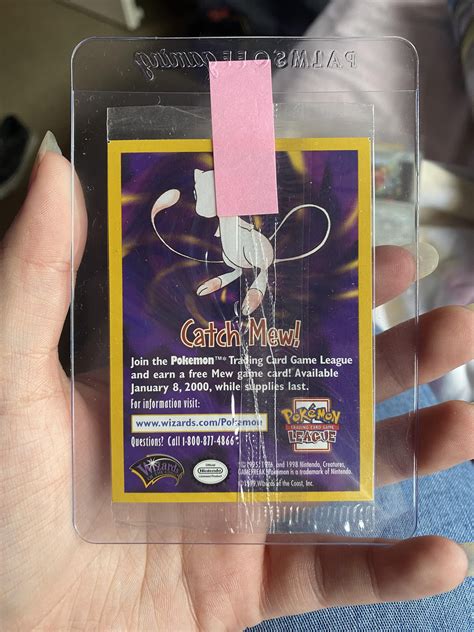 Realised Today My Catch Mew Card Behind My Pikachu Promo Is Both Square
