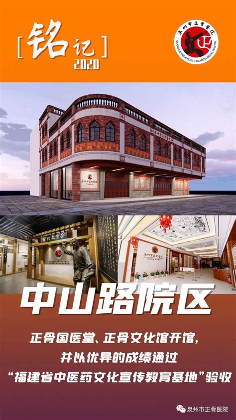 【铭记2020】正骨医院2020年大事记福建中医药大学附属泉州市正骨医院