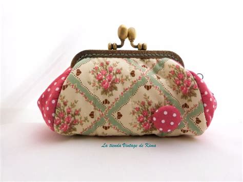 Monedero Neceser Con Boquilla De La Tienda Vintage De Kima Por DaWanda