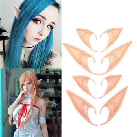 Elf Ears Cosplay Props Party Cosplay Elf Ears Live Dress Up Props Comic