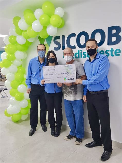 Cooperado Do Sicoob Credisudeste é Sorteado Na Campanha Poupança