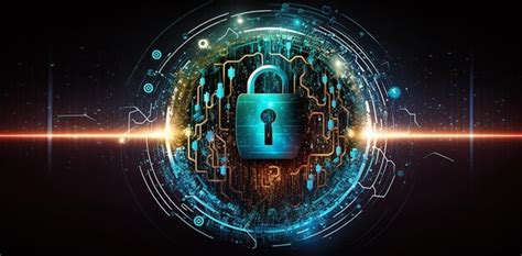 Premium Photo Digital Technology Concept Cyber Security Data Protection Internet Network