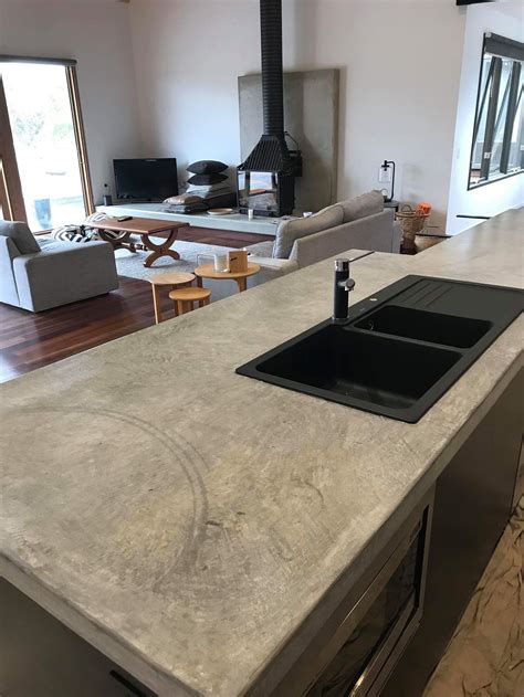 Concrete Benchtops Prestige Grinding Polishing