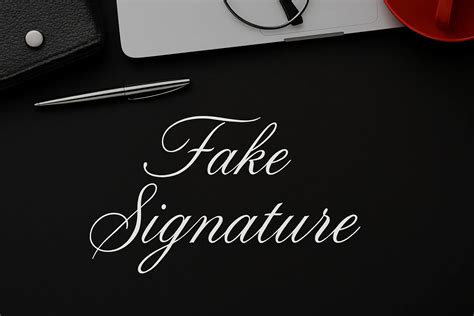Fake Signature And Signature Forgery Complete Guide