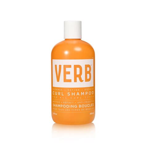 Verb Curl Shampoo Mild Cleanse And Smooth Vegan Curl Defining Shampoo For Frizzy Hair