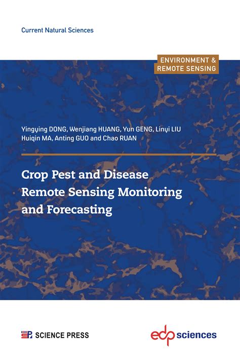 Crop Pest And Disease Remote Sensing Monitoring And Forecasting