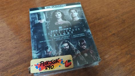 Zack Snyders Justice League Trilogy 4k Hobbies And Toys Music And Media