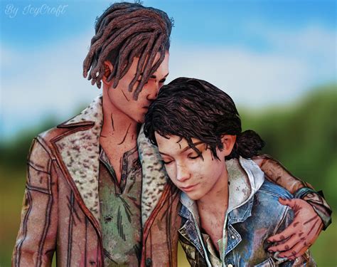Twdg Louis And Clementine By Icycroft On Deviantart
