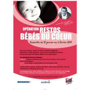 Une collecte au profit des Restos Bébés du Coeur Famili fr