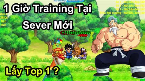 Thử đi Up Sức Mạnh Trong 1h tại Sever Mới Lấy top 1 Nhận Quà Siêu To