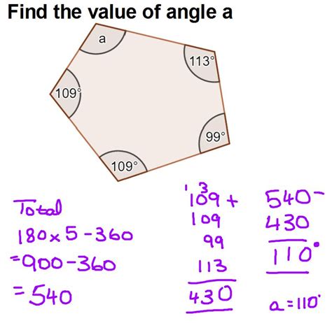 Angles In Polygons Mathematics Quizizz