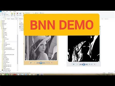 Binarized Neural Network BNN Verilog Code Project Demo With Lena Image YouTube