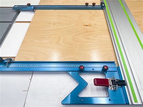 How To Use Track Saw Parallel Guides The Handyman S Daughter