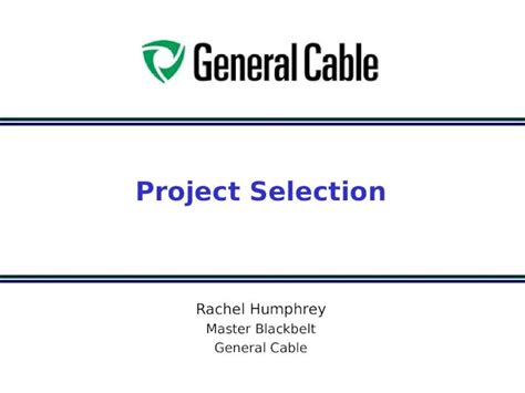 Ppt Click Here To View This Lean Six Sigma Project Selection Dokumen Tips