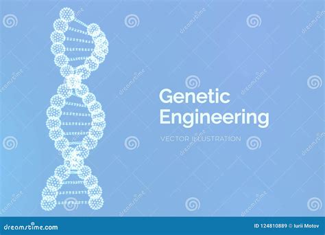Dna Sequence Wireframe Dna Molecules Structure Mesh Dna Code Editable Template Science And