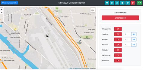 MSFS20 MSFS2020 Cockpit Companion An Interface For SimConnect